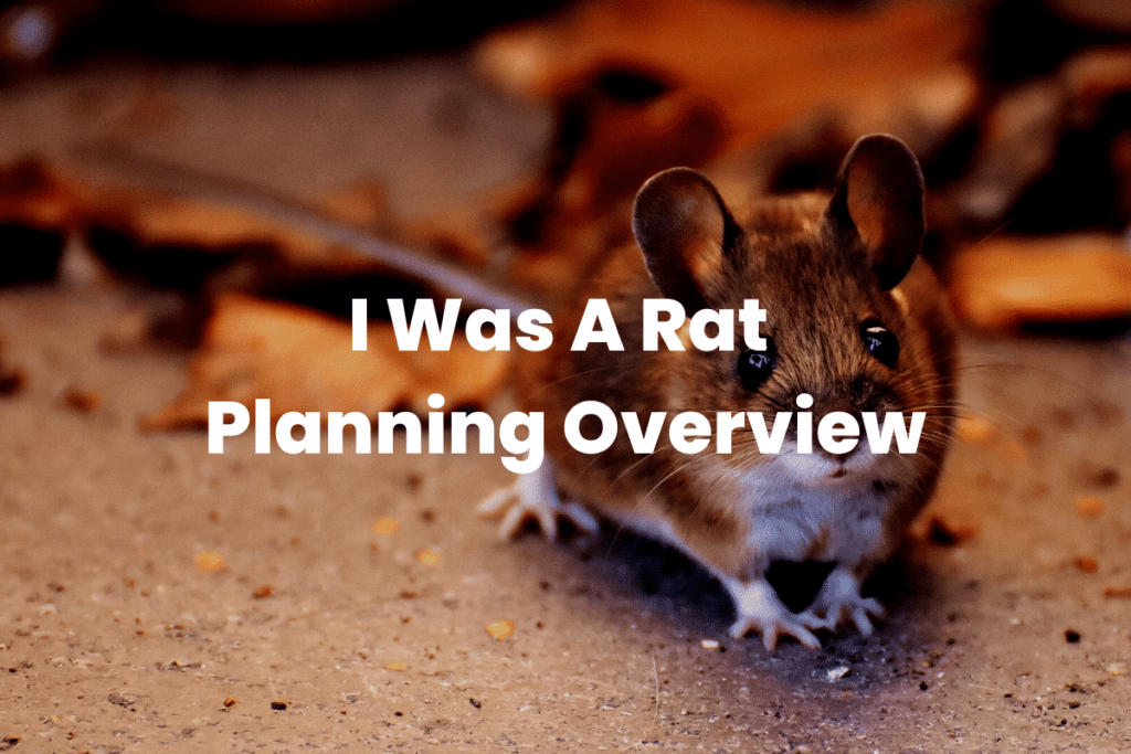 I Was A Rat - Planning Overview - The Teaching Couple