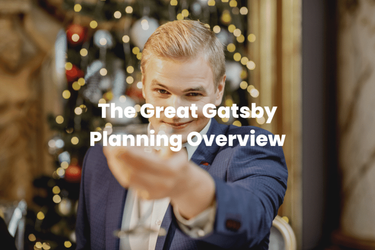 The Great Gatsby - Planning Overview - The Teaching Couple