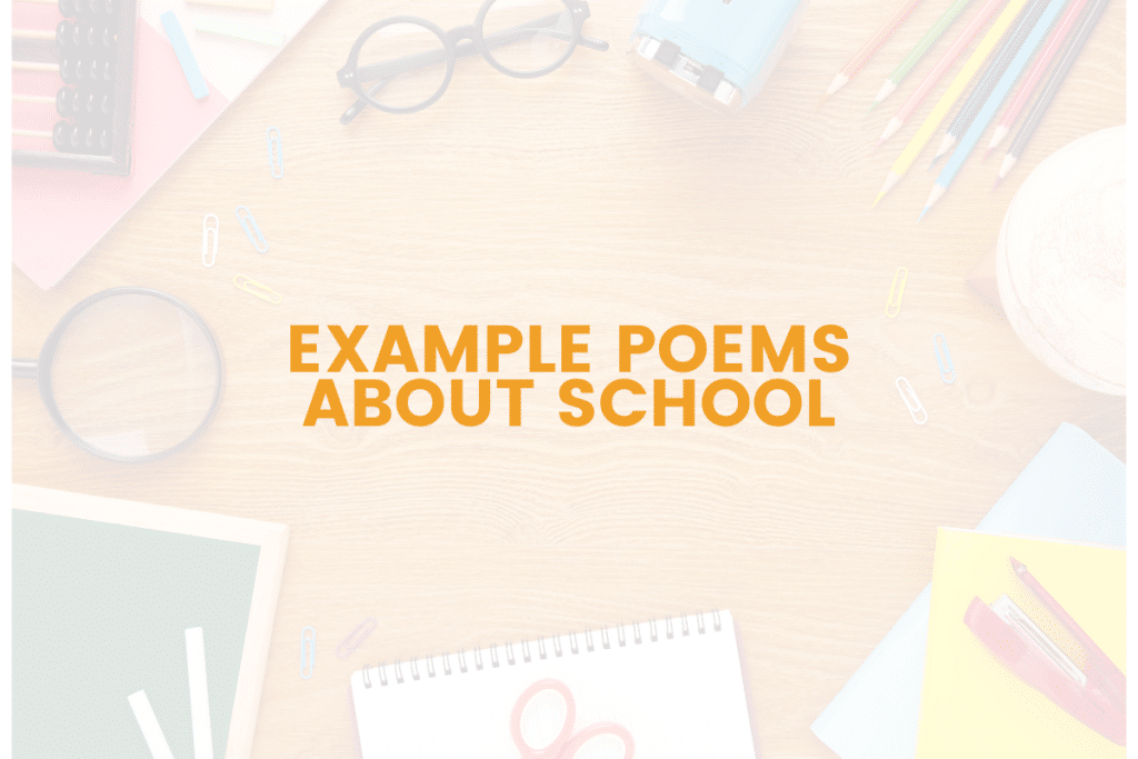 30 Poems About School - The Teaching Couple