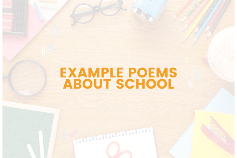 30 Poems About School - The Teaching Couple