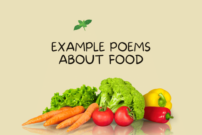 30 Poems About Food - The Teaching Couple