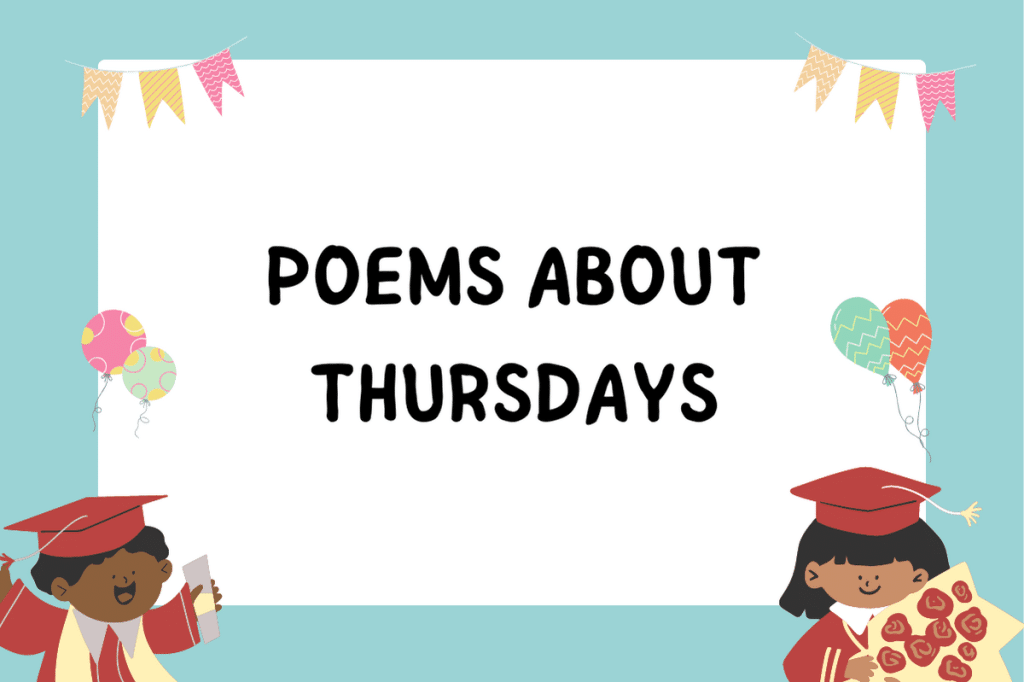 30 Poems About Thursdays - The Teaching Couple