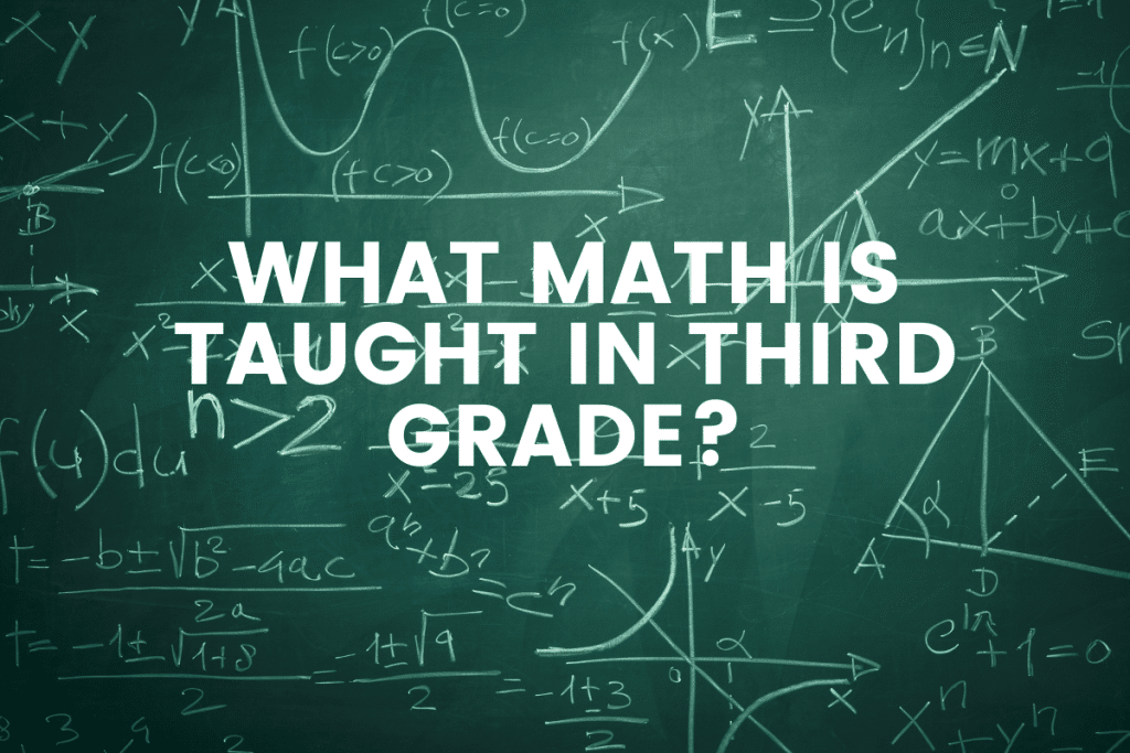 What Math Is Taught In Third Grade? - The Teaching Couple