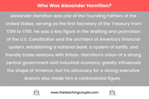 How To Teach About Alexander Hamilton - The Teaching Couple