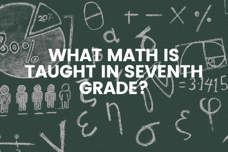 What Math Is Taught In Seventh Grade? - The Teaching Couple