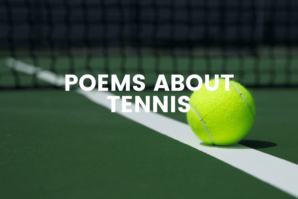 30 Poems About Tennis - The Teaching Couple