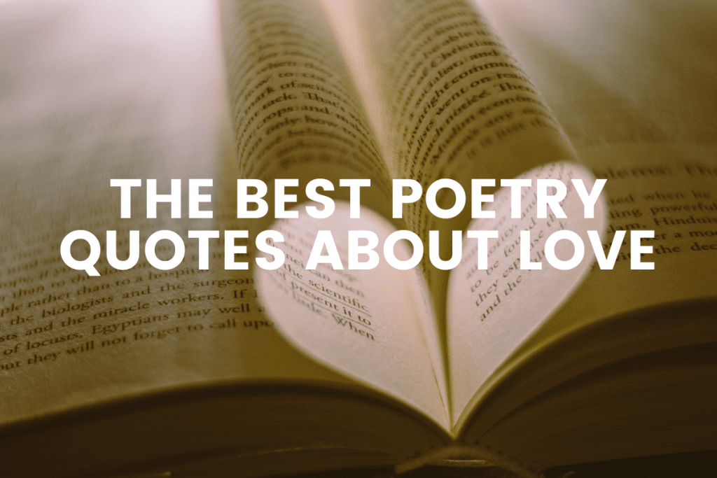 The Best Poetry Quotes About Love - The Teaching Couple