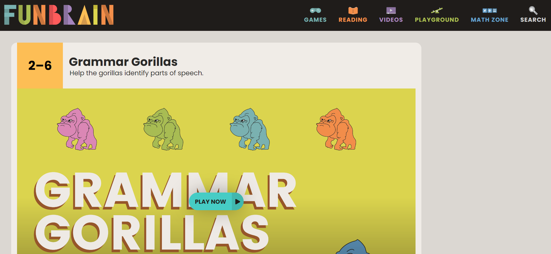 The 10 Best Grammar Games Online - The Teaching Couple