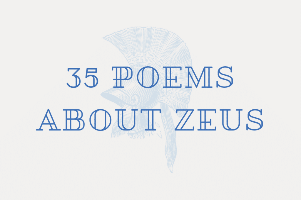35 Poems About Zeus - The Teaching Couple