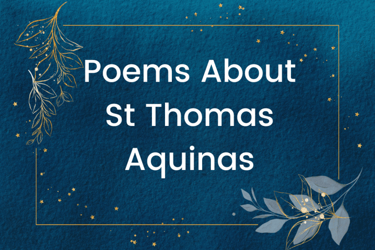 35 Poems About St Thomas Aquinas - The Teaching Couple