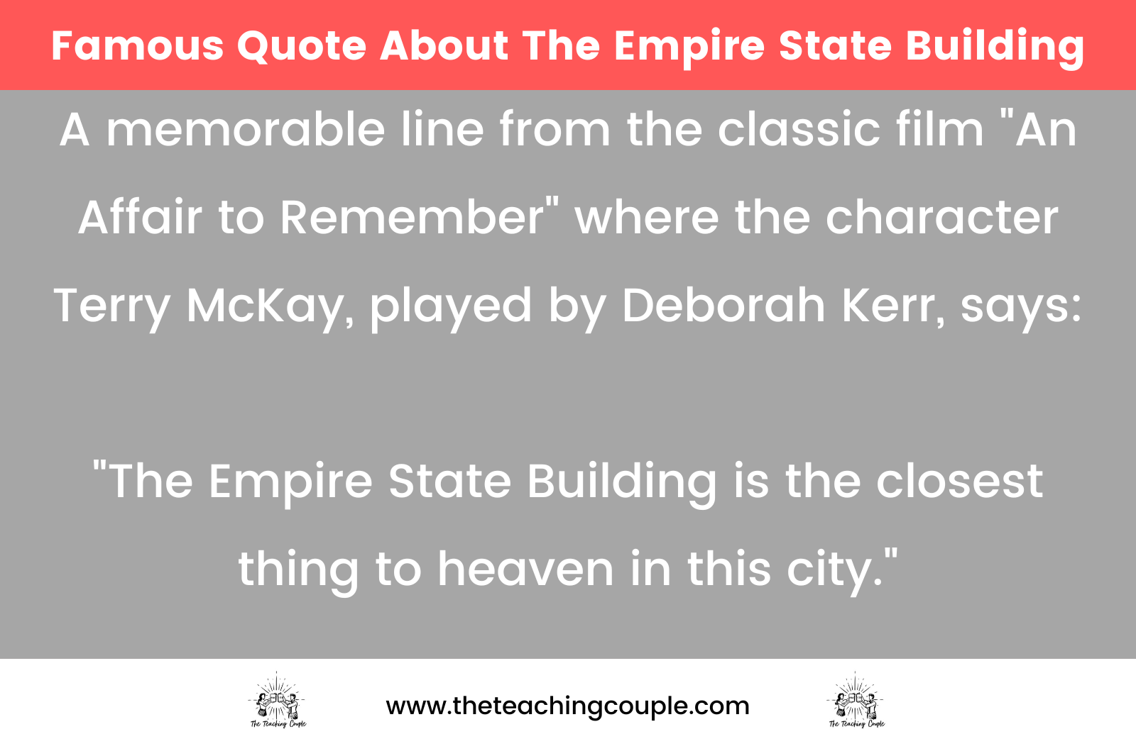 30 Poems About The Empire State Building - The Teaching Couple