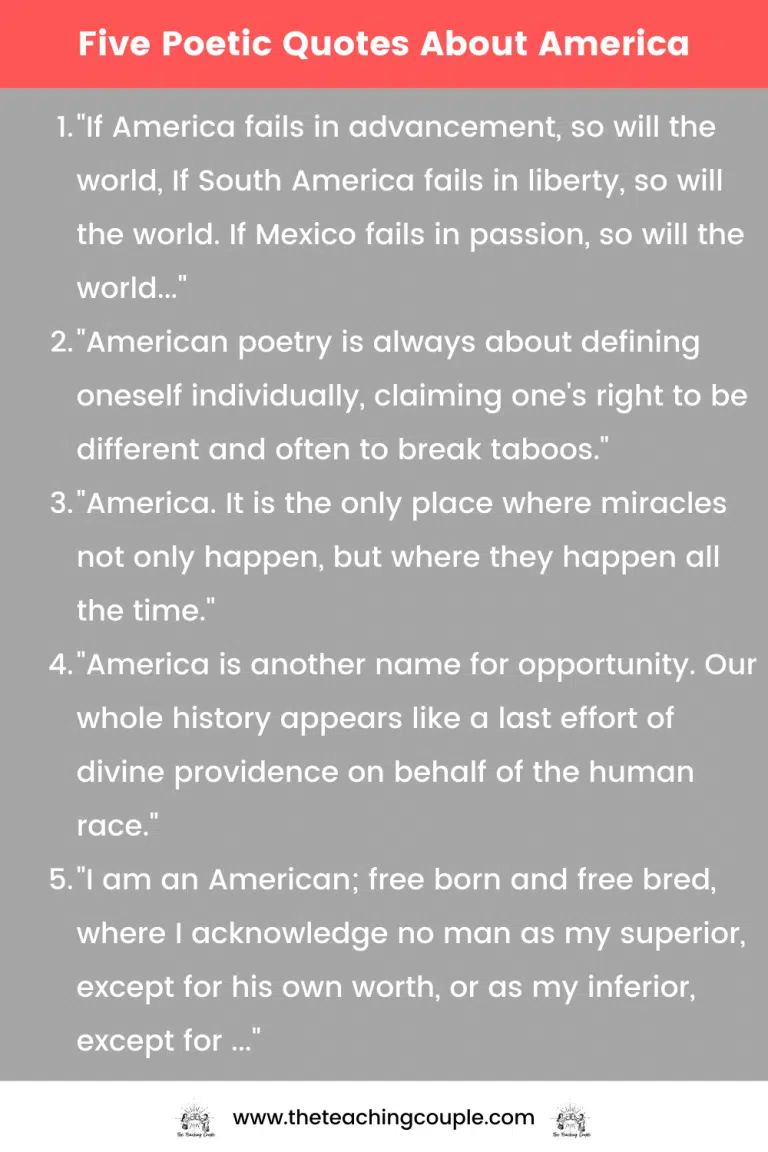 35 Poems About America - The Teaching Couple
