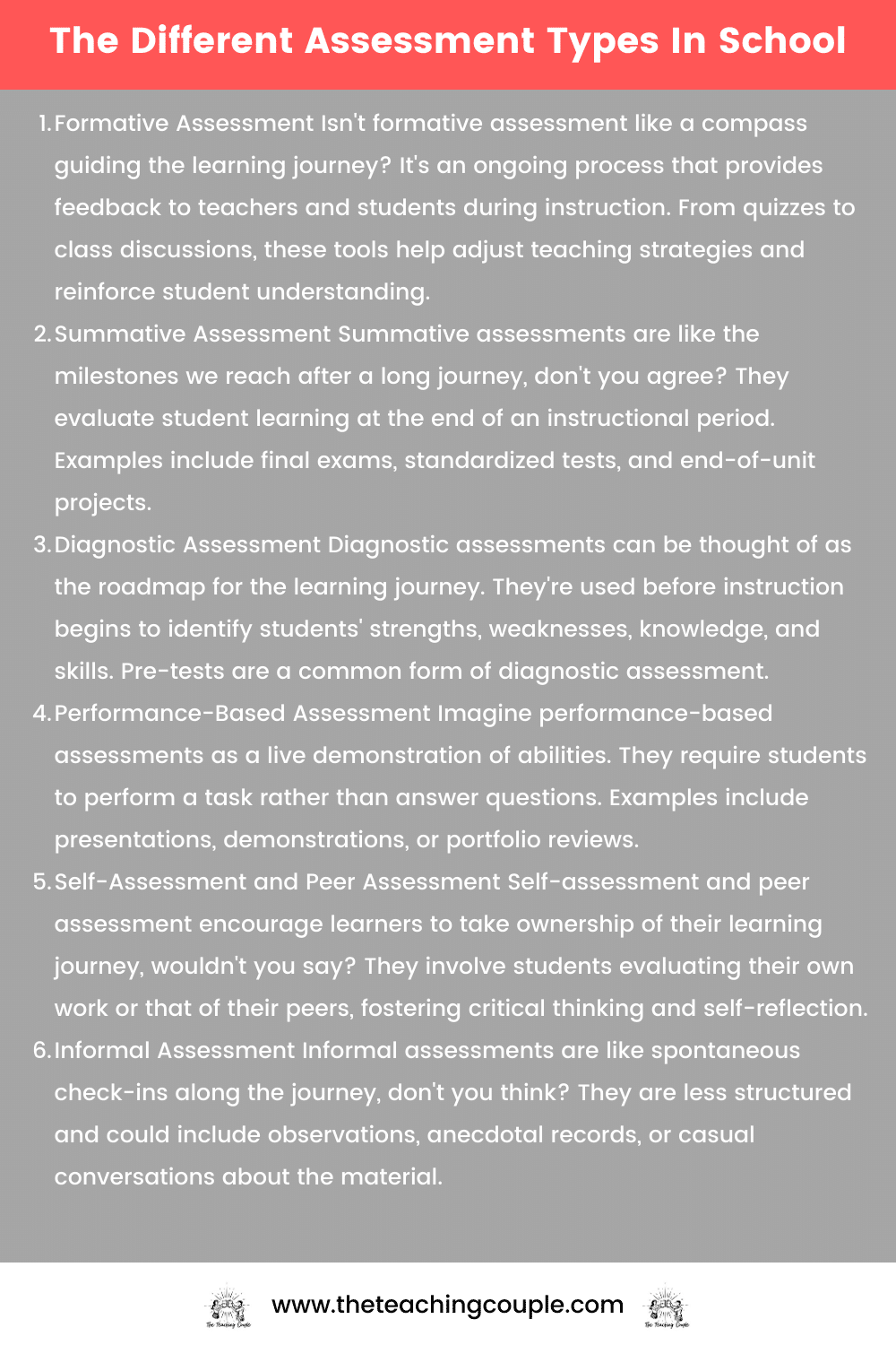 An ECT Guide to Assessment - The Teaching Couple