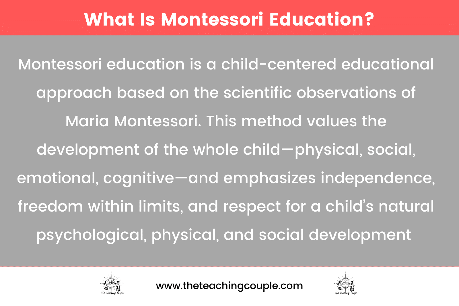 What is Montessori English Like? - The Teaching Couple